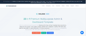 Velzon – Admin & Dashboard Template – Perfect WP Themes